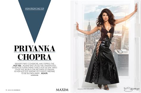 Photographing Priyanka Chopra For Maxim India Nick Saglimbeni