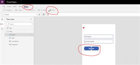 creating d365 fo counting journal header via powerapps step by step