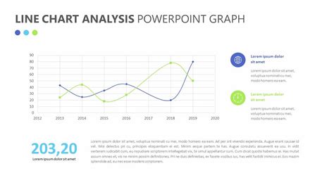 Line Chart Analysis Powerpoint Graph Related Powerpoint Templates