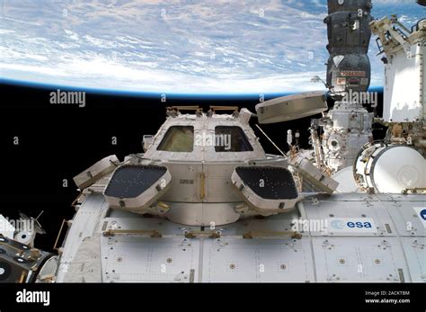 International Space Station View Of The Outside Of The International
