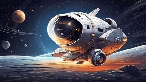 Premium Ai Image Space Exploration Vector Illustration