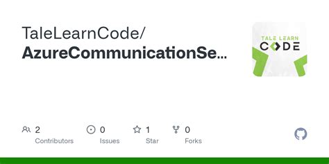 GitHub TaleLearnCode AzureCommunicationServices