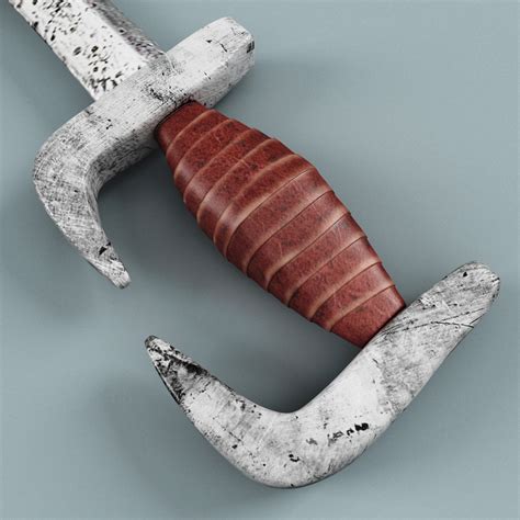 스파르타 검 3d 모델 28 Xsi Unknown Obj Ma Lwo C4d 3ds Max Free3d