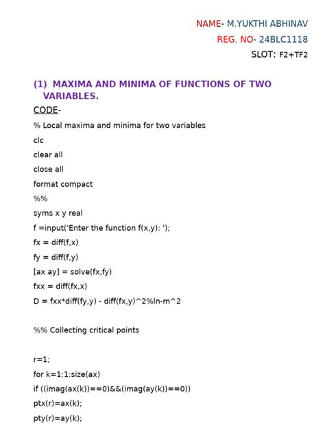 Matlab Da Pdf Analysis Computational Science