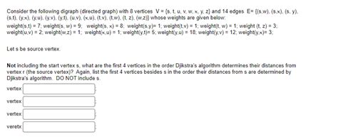 solved consider the following digraph directed graph with
