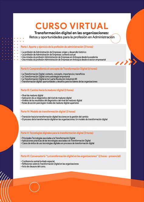 Curso Transformación Digital En Las Organizaciones Centro De Pensamiento De Transformación