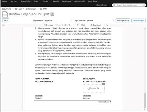 tanda tangan digital vendor implementasi