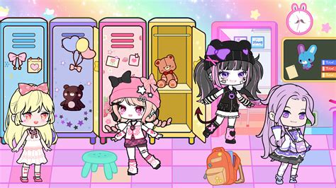 Yoyo School Yoyo Doll School Life Dress Up Amazonアプリストアのアプリ