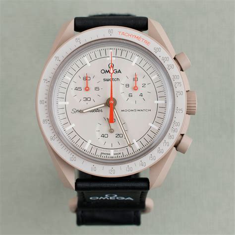 Swatch Omega Moonswatch Jupiter Watch Review So33c100