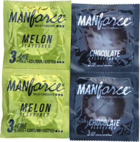 Manforce Melon Chocolate Flavour Condom Sheet Condom Price In India