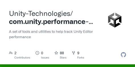 GitHub Unity Technologies Unity Performance Tracking A Set Of Tools And Utilities To Help