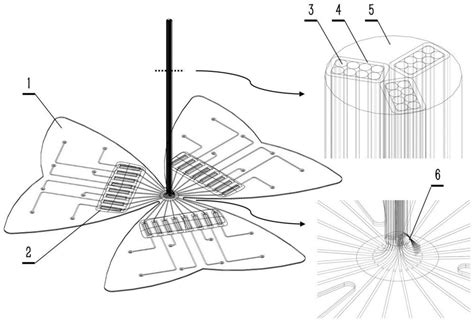 Flexible Nerve Microelectrode Based On Oxalis Corniculata Bionic Structure And Preparation