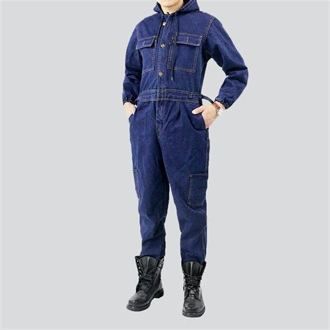 Workwear Mens Denim Overall Rae Jeans