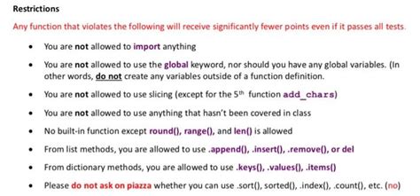 Solved Cs 112 Fall 2022 Programming Assignment 6 User