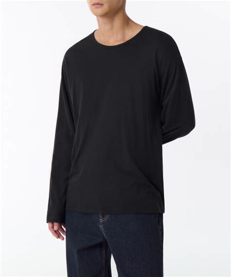 릴렉스드 Cr 스쿱 넥 긴소매 티셔츠 블랙 최저가 검색 최저가 21890원 할인 알림