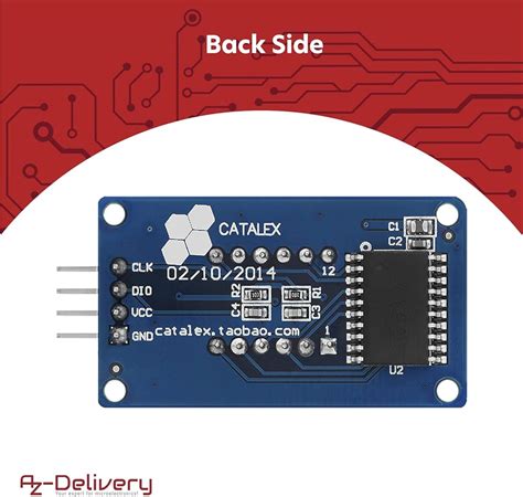 Tm1637 A 4 Digit 7 Segment Display With Arduino Electronic Clinic