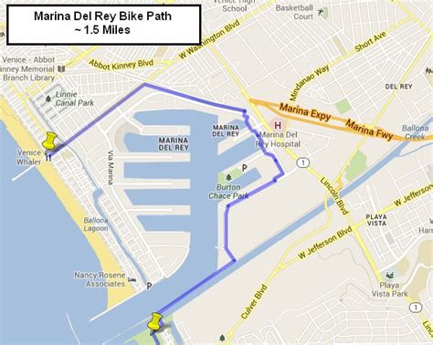 Marina Del Rey Bike Path