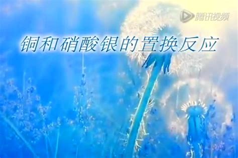 初中化学实验铜和硝酸银的置换反应友联科教 高清1080P在线观看平台 腾讯视频