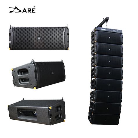 Dare Dual 8 10 12 Outdoor Stage Powered Speaker Waterproof Neodymium Pro Audio Active Line
