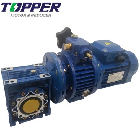 Udl Series Variable Speed Gearbox With Aluminum Three Phase Electric