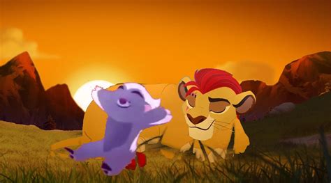 Kion And Bunga Snooze By Bioniclins On Deviantart