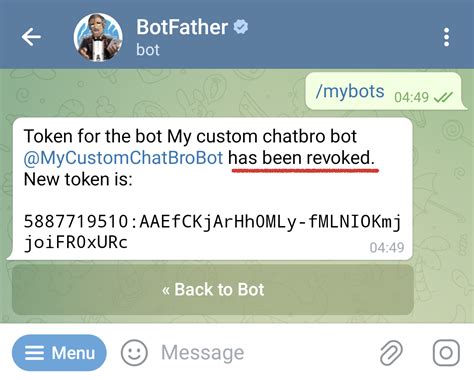 Custom Telegram Bot