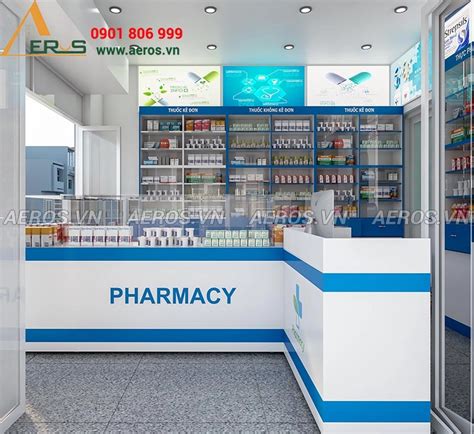Top 50 mẫu thiết kế quầy thuốc đẹp và độc đáo nhất