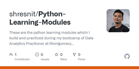 github shresnit python learning modules these are the python learning modules which i build