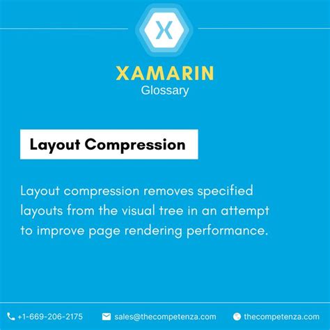 Xamarin Term Layout Compression Layout Compression Learning