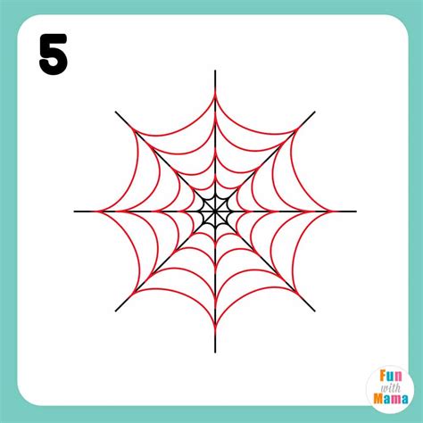 How To Draw A Spider Web Step By Step Vallie Petersen
