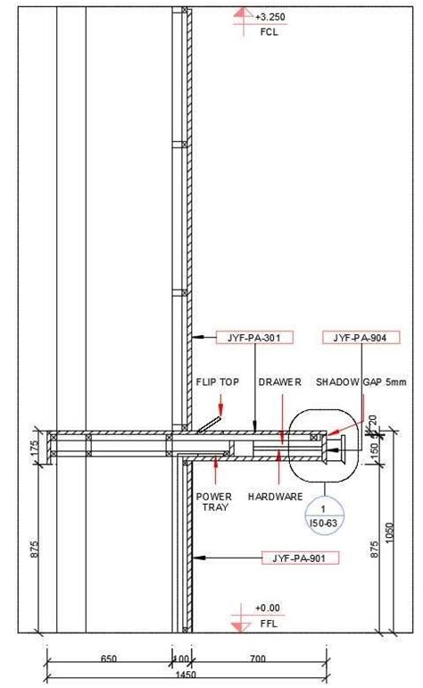 Section Detail Presented In This AutoCAD Drawing File Download This 2d AutoCAD Drawing File