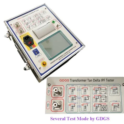 Transformer Power Factor Tester Dielectric Loss And Capacitance Tan Delta