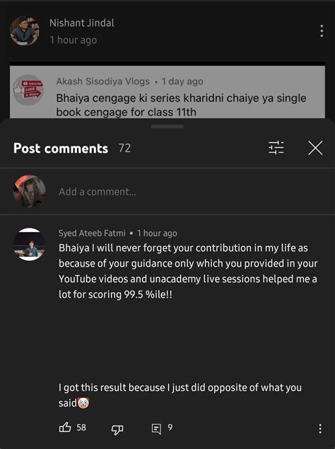 Nishant Jindals Comment Section Be Wild 💀 R Jeeneetards