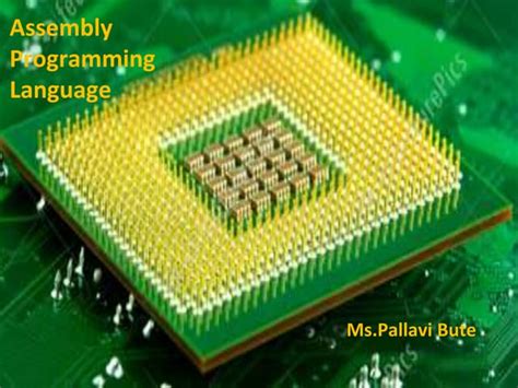 Assemblylanguage Programmingunitpptx
