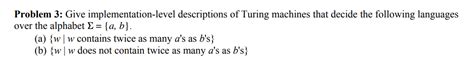 Solved Problem 3 Give Implementation Level Descriptions Of