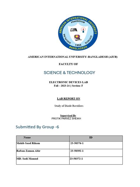 Lab Report 5 Pdf Bipolar Junction Transistor Transistor