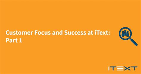 Get To Know The Itext Customer Service Team Their Primary Goal Is To Help Our Customers With