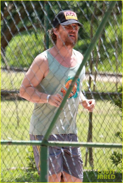 Matthew Mcconaughey Gets In An Outdoor Workout In Brazil Photo 3832501