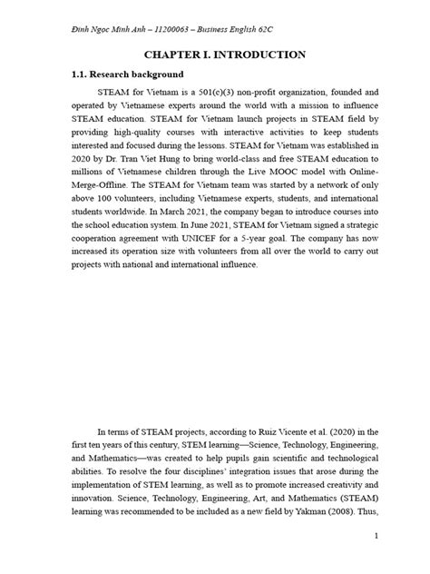 Introduction Internship Pdf