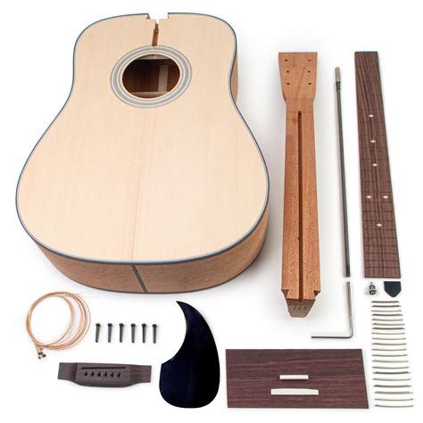 Stewmac Premium Body Built Acoustic Guitar Kit Stewmac