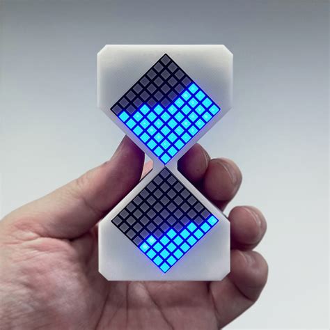 심플 아두이노 보드와 3d 프린팅 픽셀 Led가 만난 크리에이티브 픽셀 모래시계and무드 라이트