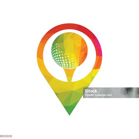 볼 디자인의 요소가 있는 골프 로고 Championship에 대한 스톡 벡터 아트 및 기타 이미지 Championship