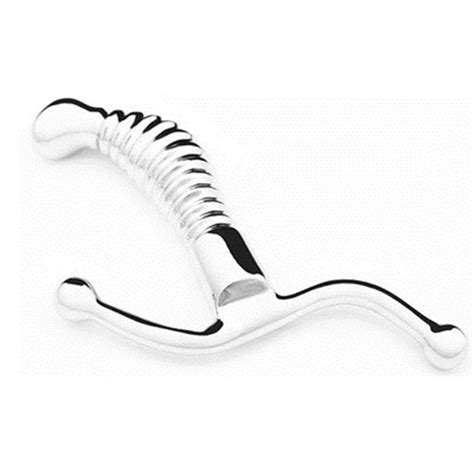 Mog China Good Anal Massager Metal Anal Masturbator Stainless Steel