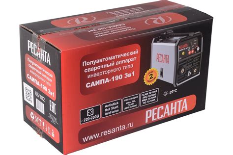 Сварочный полуавтомат САИПА-190 3в1 Ресанта 65/182 - низкая цена ...