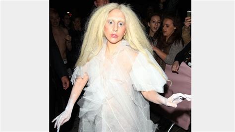 Lady Gagas Crazy Week In Pictures From Stripping Naked To Her Controversial X Factor