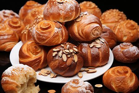 手工制作的美味面包高清图片下载 正版图片600368240 摄图网