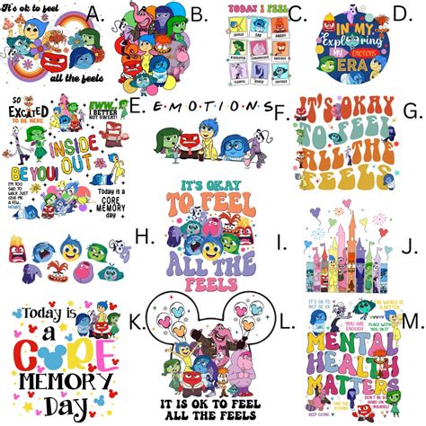 Today Is A Core Memory Day Inside Out Emotions 2 Disney Castle Ears T