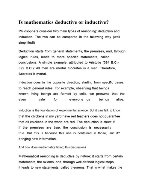 Deductive Argumentative And Quantitative Logic Pdf