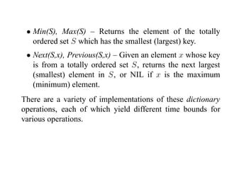 Skiena Algorithm Lecture Sorting Ppt